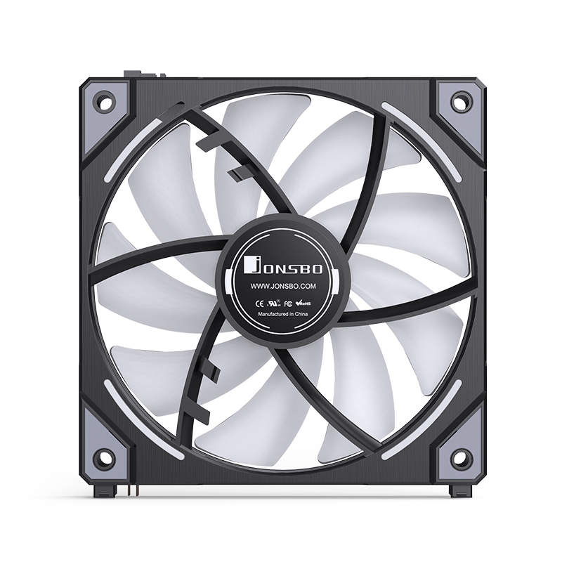 Cooler Fan Zh-120br Pack X3 Reversed 120mm Argb Black Jonsbo | HYPERGAMING