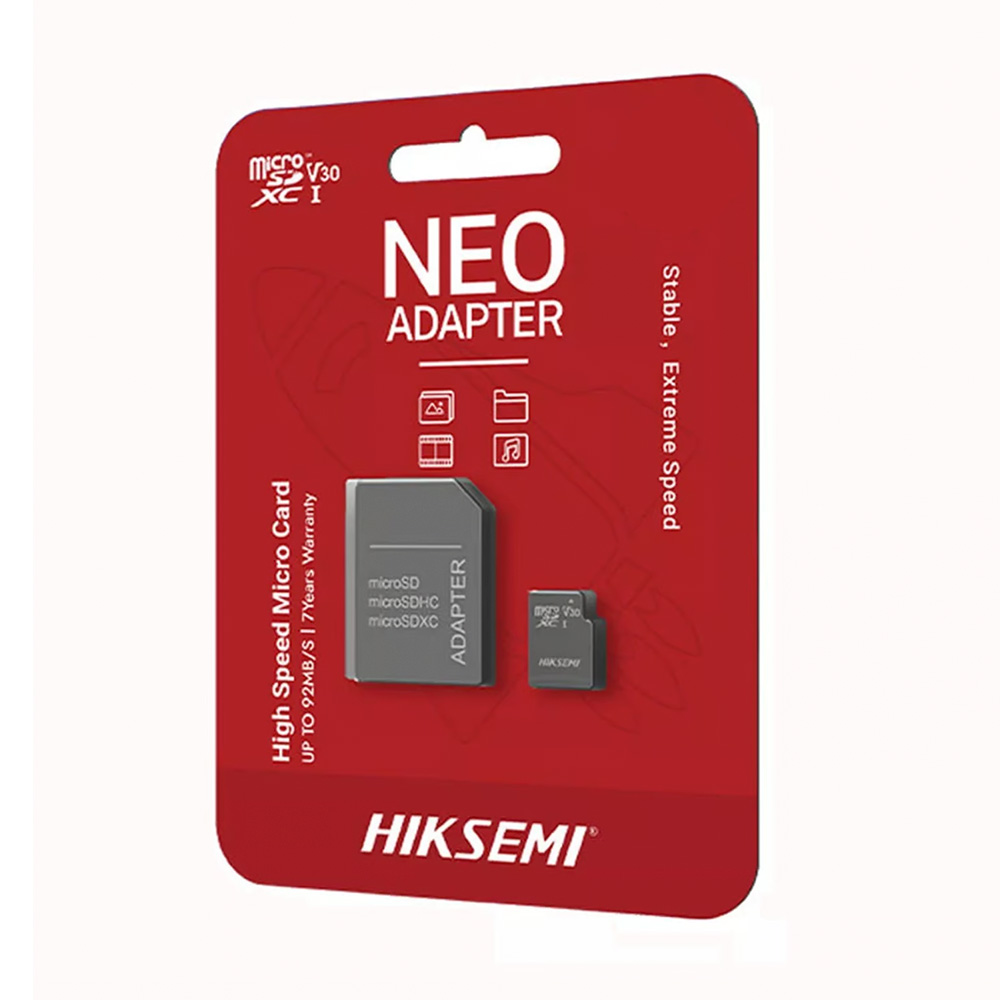 Memoria Micro Sd 128gb Neo Adaptador Hiksemi | HYPERGAMING