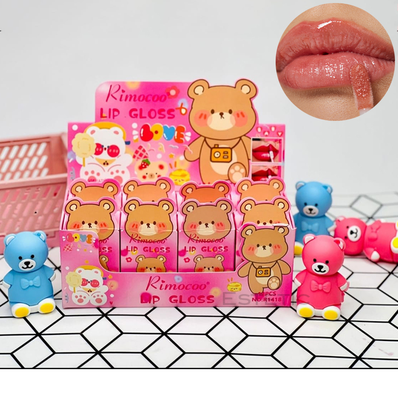 Lip Gloss Osito Delicioso Love Cute Rimocoo | Estetic Make Up ...