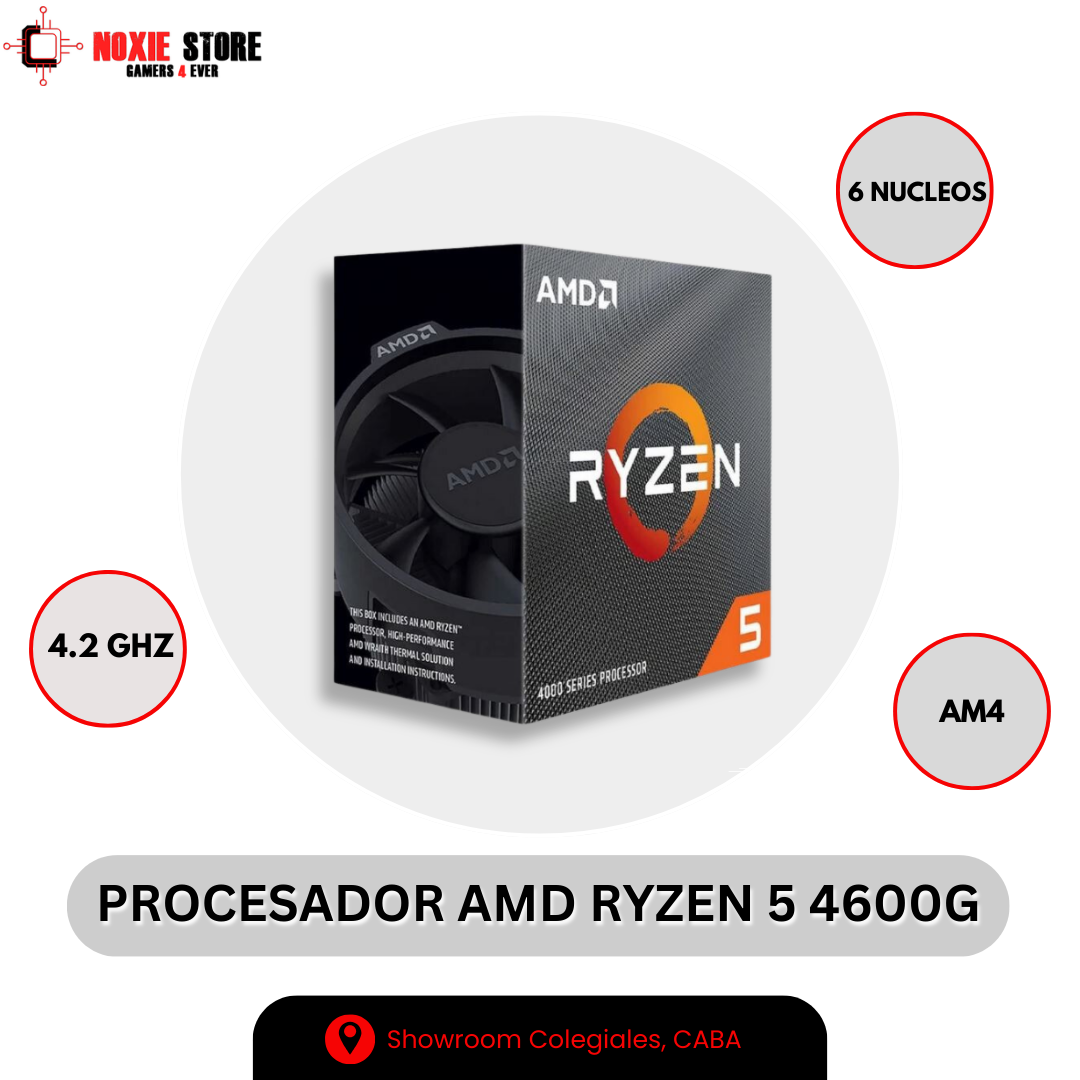 Pc Gamer Amd Ryzen 5 4600g | 32 Gb | 480gb Ssd | Wifi | Noxie Store