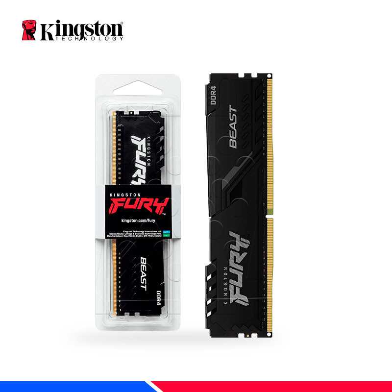 Memoria Ram DDR4 8GB KINGSTON FURY DDR4 BEAST DDR4 FURY RGB 8GB 3200MTs | PC Store Computacion
